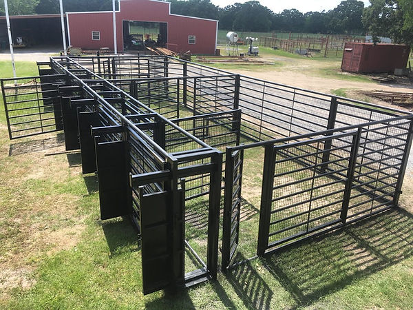 Custom Cattle Pens | BrinTough Equipment, Inc. Texas