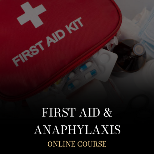 First Aid & Anaphylaxis Online Course | A.D Aethetics