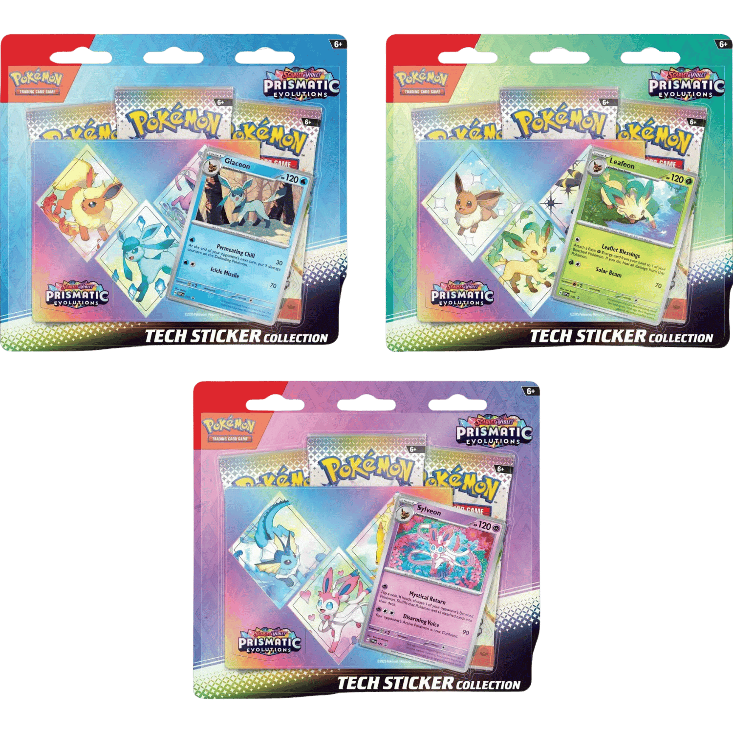 Pokémon TCG: Scarlet & Violet 8.5: Prismatic Evolutions: Tech Sticker ...