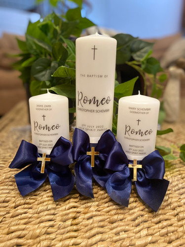 Personalised Candle Romeo Style | Angelic Moment