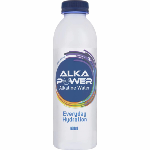 Alka Power Alkaline Water 600ml bottle | Zula Getz