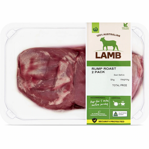 Woolworths Lamb Rump Roast 400g - 600g | Zula Getz