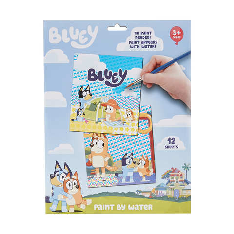 Bluey Paint By Water Set | Zula Getz