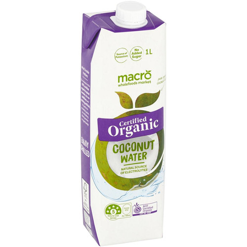 Macro Organic Coconut Water 1l | Zula Getz
