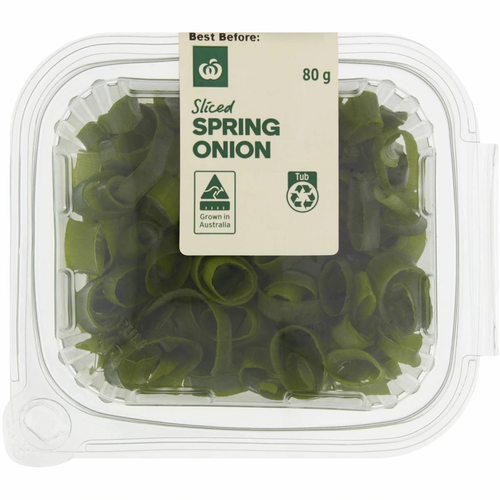 Woolworths Sliced Spring Onion 100g | Zula Getz