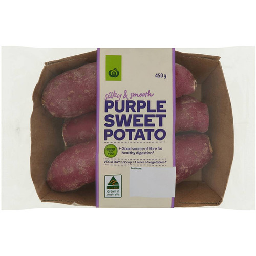 Woolworths Sweet Potato Purple Prepack 450g | Zula Getz