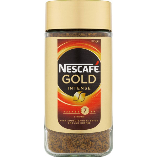 Nescafe Gold Intense Soluble Instant Coffee 200g | Zula Getz