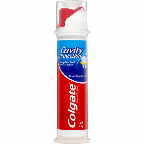 Colgate Cavity Protection Regular Flavour Toothpaste Pump 130g | Zula Getz