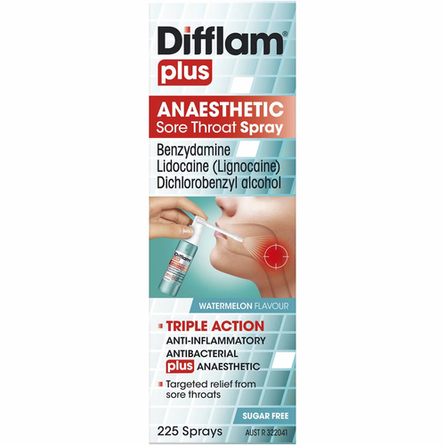 Difflam Plus Anaesthetic Spray 30 ml | Zula Getz
