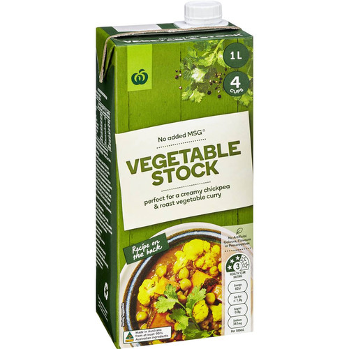 Woolworths Vegetable Liquid Stock 1l | Zula Getz