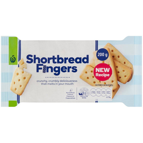 Woolworths Shortbread Fingers 200g | Zula Getz