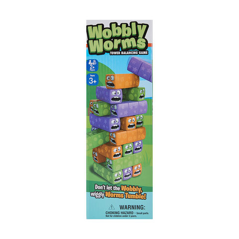 Wobbly Worms Tower Balancing Game | Zula Getz