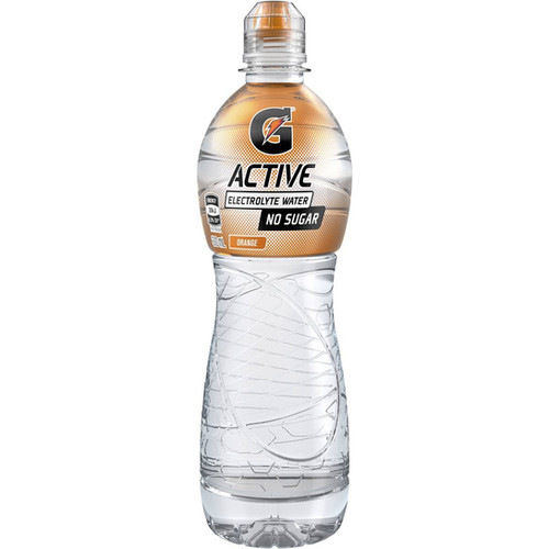Gatorade G-active Electrolyte Water Orange Flavoured No Sugar 600ml ...