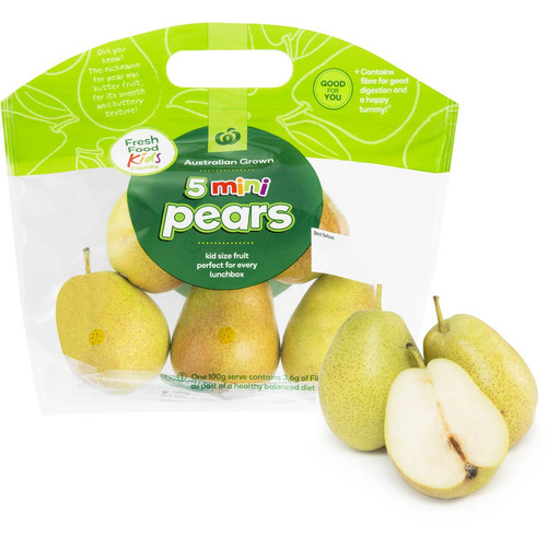 Woolworths Fresh Food Kids Mini Pears 5 pack | Zula Getz