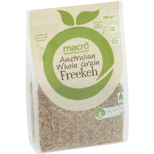 Macro Australian Whole Grain Freekeh 500g | Zula Getz