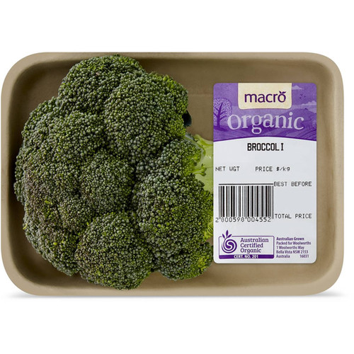 Macro Organic Broccoli 500g | Zula Getz