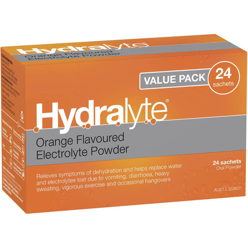 Hydralyte Sachets Orange 24 pack | Zula Getz