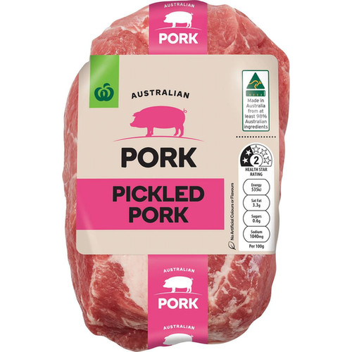 Woolworths Pickled Pork Roast 950g - 1.55kg | Zula Getz