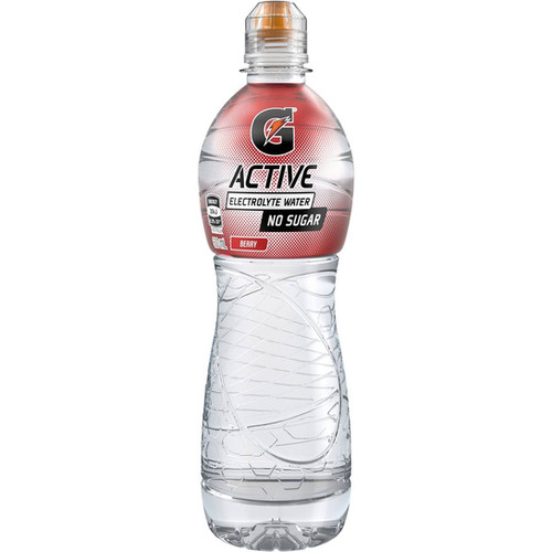 Gatorade G-active Electrolyte Water Berry Flavoured No Sugar 600ml ...