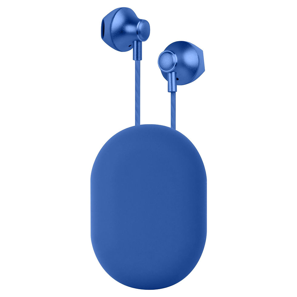 XCD Zinc Alloy Wired In-Ear Headphones (Blue) | Zula Getz