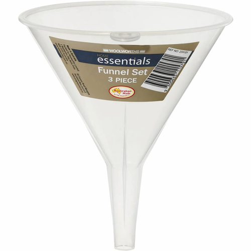 Woolworths Kitchen Gadget Funnel 3 pack | Zula Getz