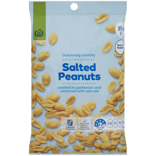 Woolworths Salted Peanuts 375g | Zula Getz