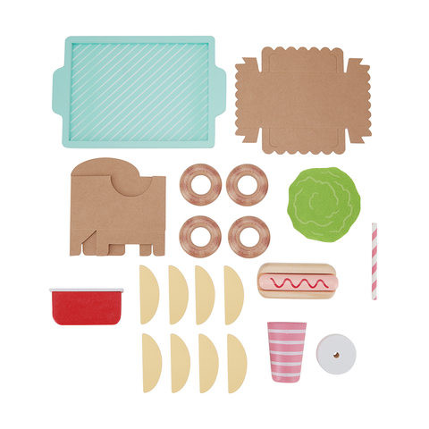 Wooden Fast Food Set | Zula Getz