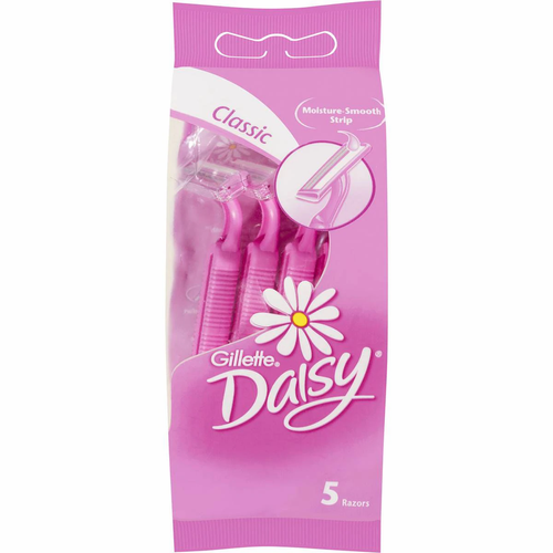 Gillette Venus Daisy Classic Disposable Razors 5 pack | Zula Getz