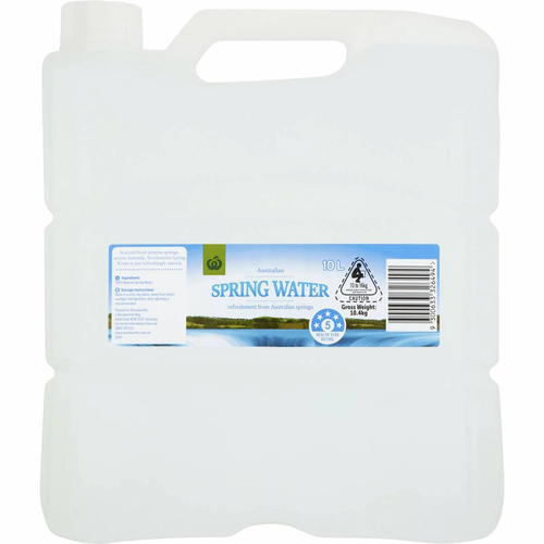 Woolworths Spring Water 10l | Zula Getz