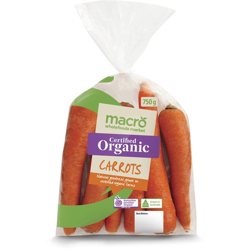 Macro Organic Carrots 750g | Zula Getz