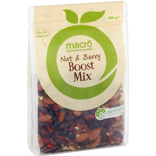 Macro Nuts & Berry Boost Mix 500g | Zula Getz