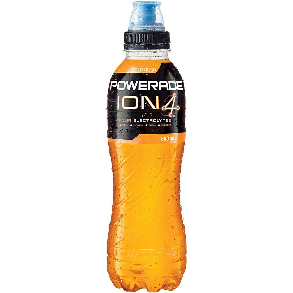 Powerade Gold Rush Flo Cap 600ml | Zula Getz