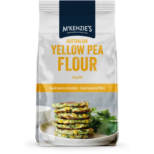 Mckenzie's Yellow Split Pea Flour 330g | Zula Getz