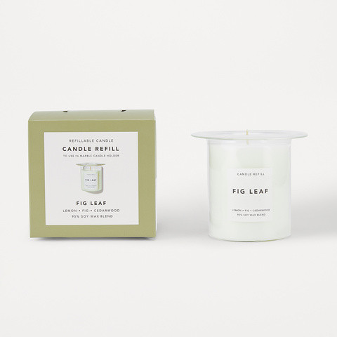 Fig Leaf Fragrant Candle Refill | Zula Getz
