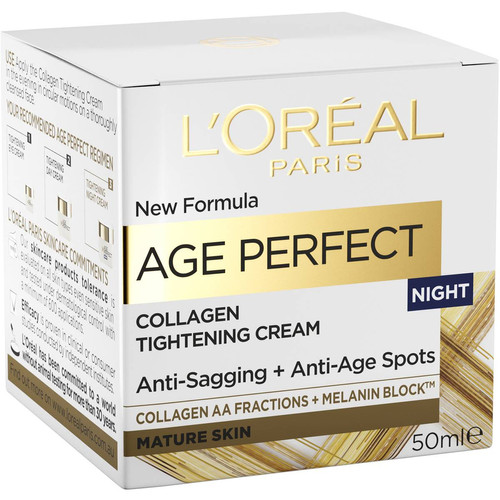 L'oreal Age Perfect Face Cream At Night 50ml | Zula Getz
