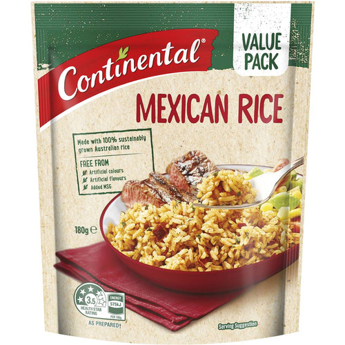 Continental Rice Mexican 180g | Zula Getz