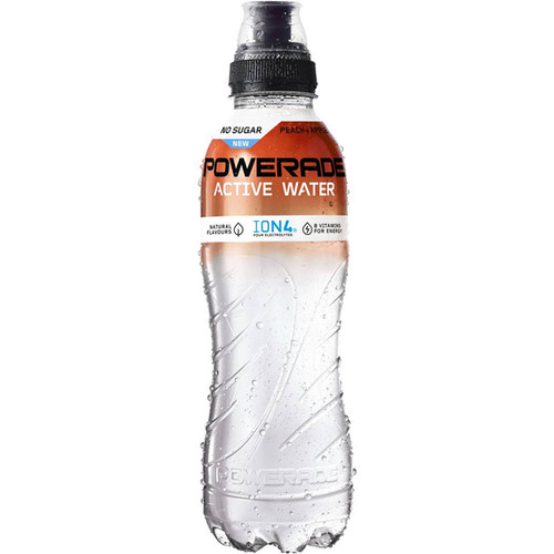 Powerade Active Water Apple & Peach 600ml | Zula Getz