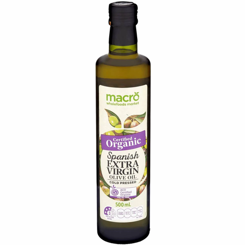 Macro Organic Extra Virgin Spanish Olive Oil 500ml | Zula Getz