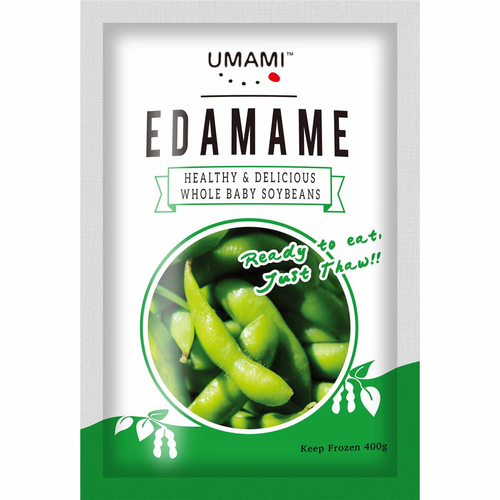 Umami Edamame Seasoned Baby Soy Beans 400g | Zula Getz
