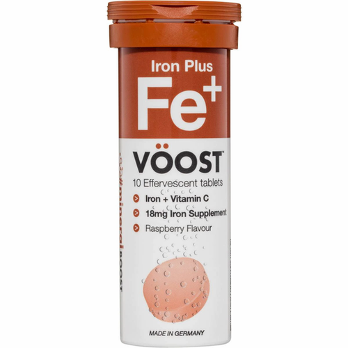 Voost Effervescent Iron Plus Tablets 10 pack | Zula Getz