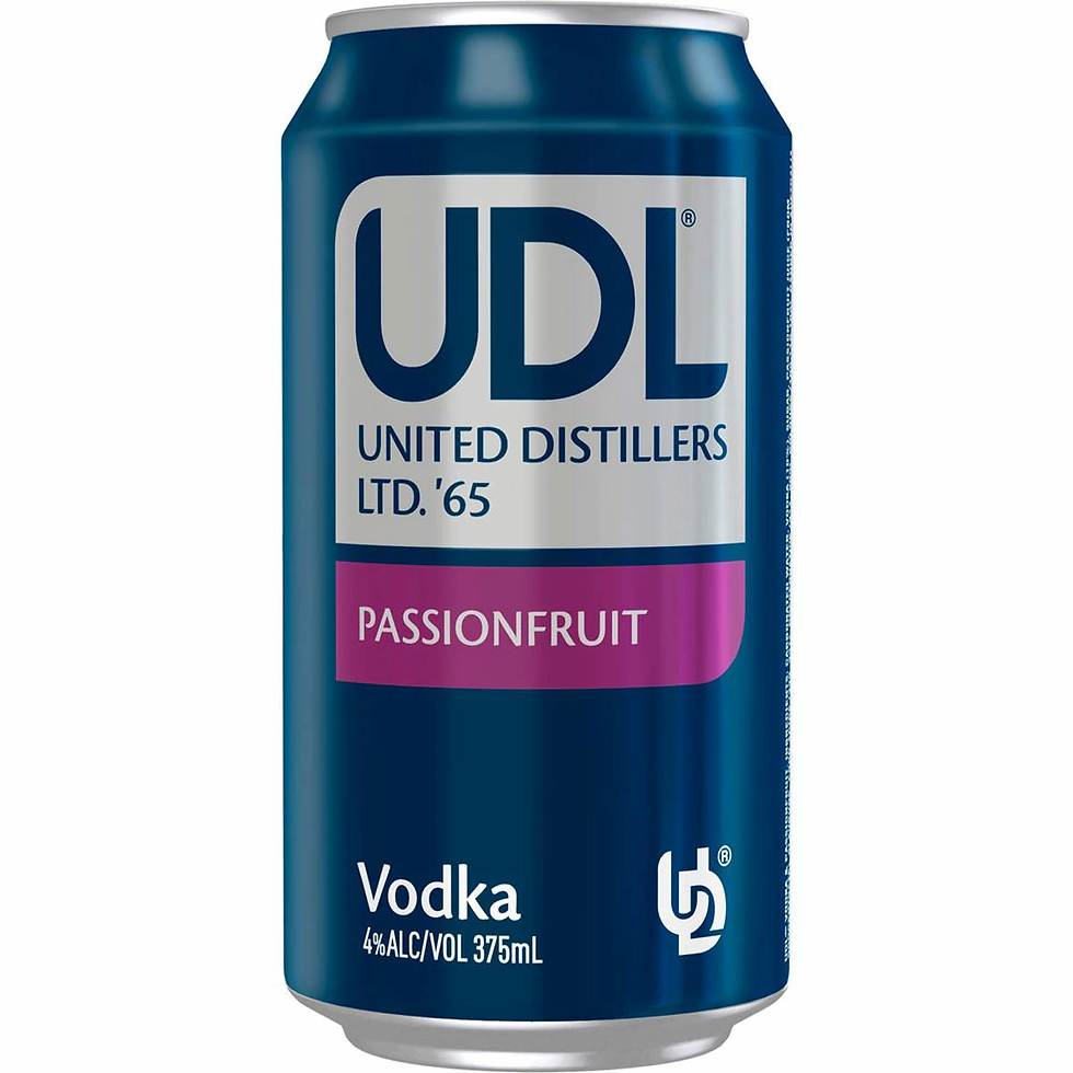 Udl Vodka Passionfruit Can 375ml | Zula Getz
