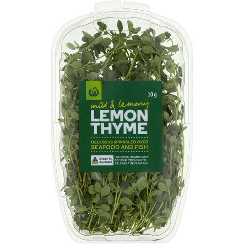 Woolworths Lemon Thyme Fresh Herb Punnet 10g | Zula Getz