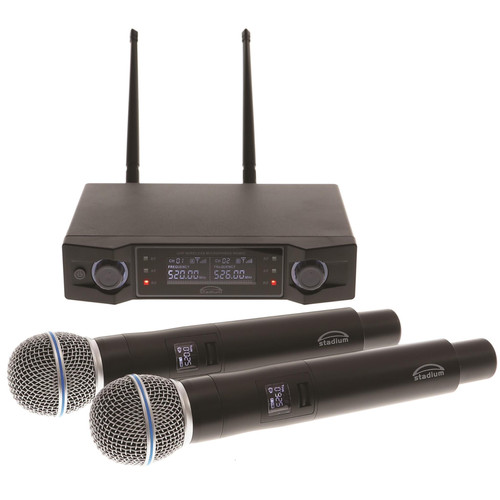 Stadium W2MIC (A) Twin Wireless Microphone | Zula Getz