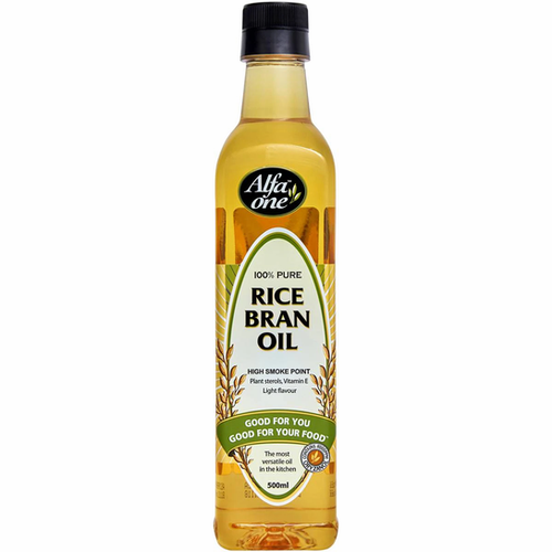 Alfa One Rice Bran Oil 500ml | Zula Getz