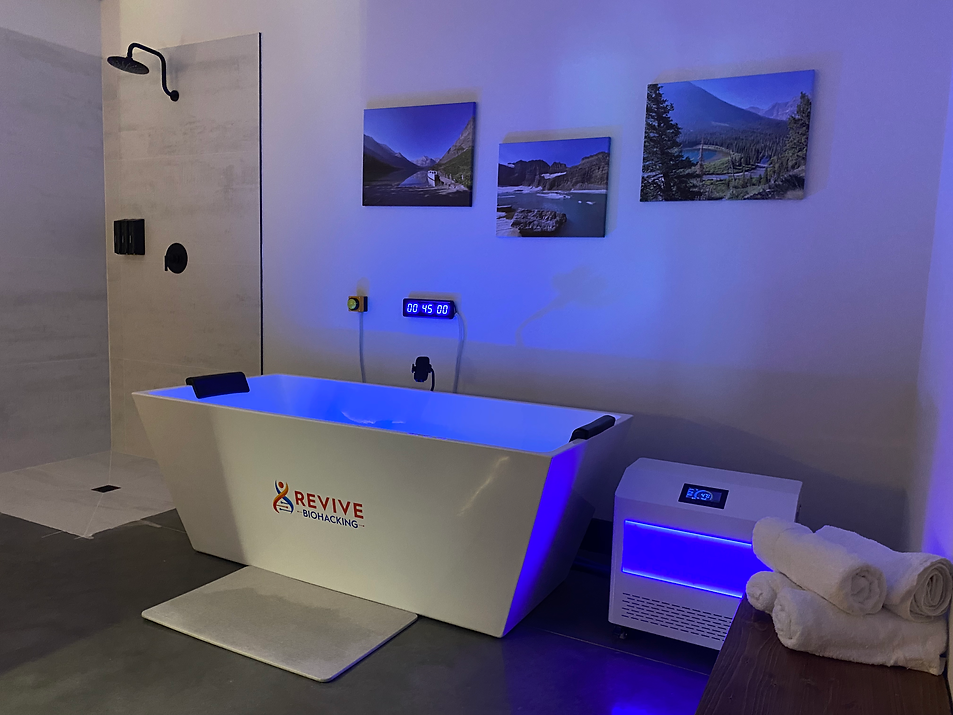 Cold Plunge Rooms in The Woodlands & Montgomery | Revive Biohacking