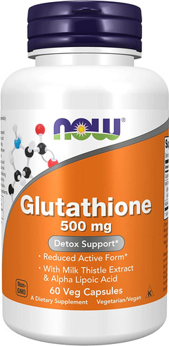 Glutation 500 Mg. 30 ó 60 Cápsulas - Now Foods | Vibrar Sano