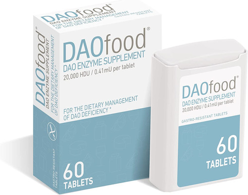 Dao Food Intolerancia Histamina x 60 Tabletas | Vibrar Sano