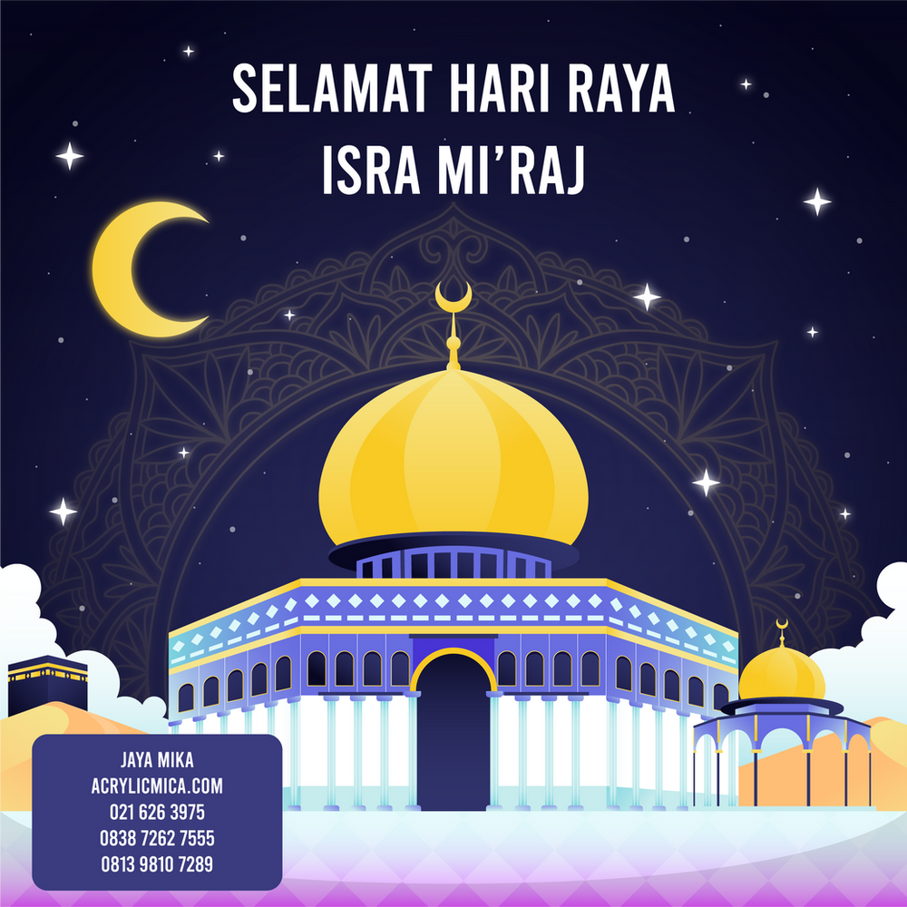 PT. Jaya Alam Persada mengucapkan selamat hari raya Isra Mi'raj tanggal ...