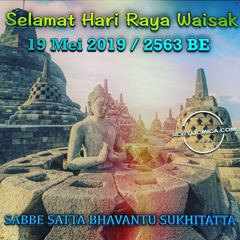 PT. Jaya Alam Persada (Jaya Mika) mengucapkan selamat Hari Raya Waisak