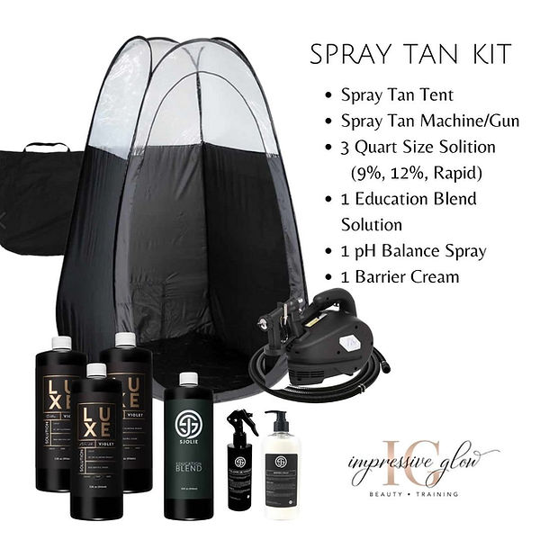 SPRAY TAN TRAINING | Impressive Glow